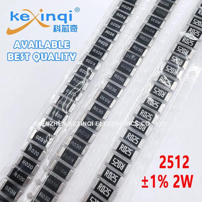 ชิปตัวต้านทาน โลหะผสม 2512 2W R001 R002 R003 R004 R005 R006 R008 R010 R012 R015 R020 R025 R030 ...