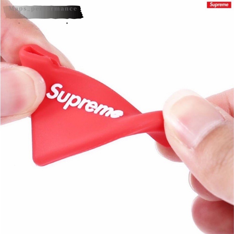 Supreme ฝาครอบมุมประตูรถยนต์ ป้องกันการชน ป้องกันรอยขีดข่วน 2 ชิ้น
