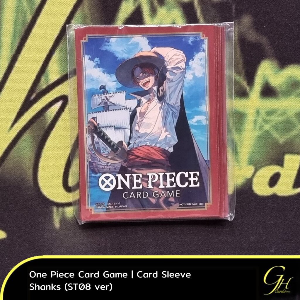 One Piece Card Game [SLV-Promo-009] One Piece Card Sleeve - Shanks ...