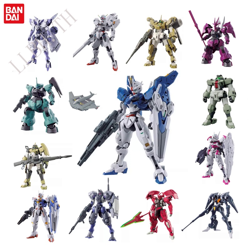 Bandai Original HG 1/144 THE WITCH FROM MERCURY Model GUNDAM AERIAL LFRITH DILANZA SOL Assemble ...