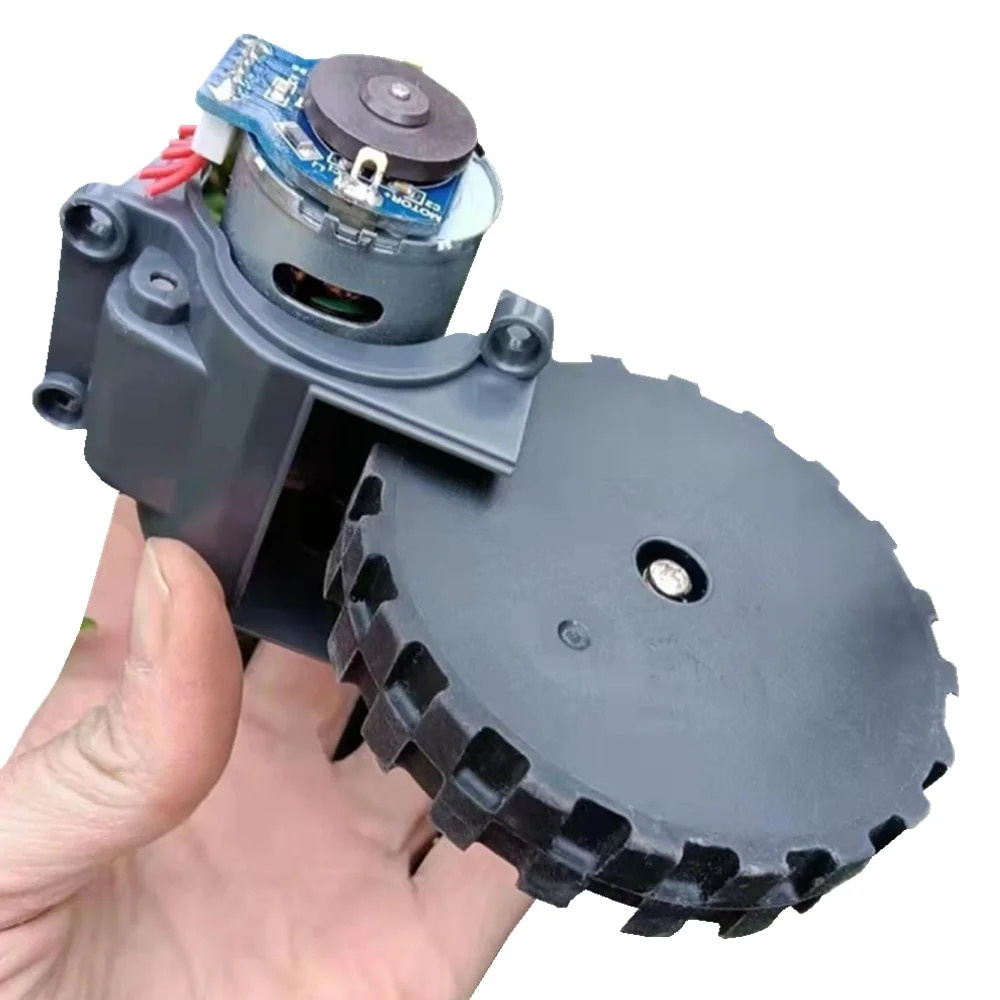 Robot making power wheel with code disc speed sweeping robot motor DC ...