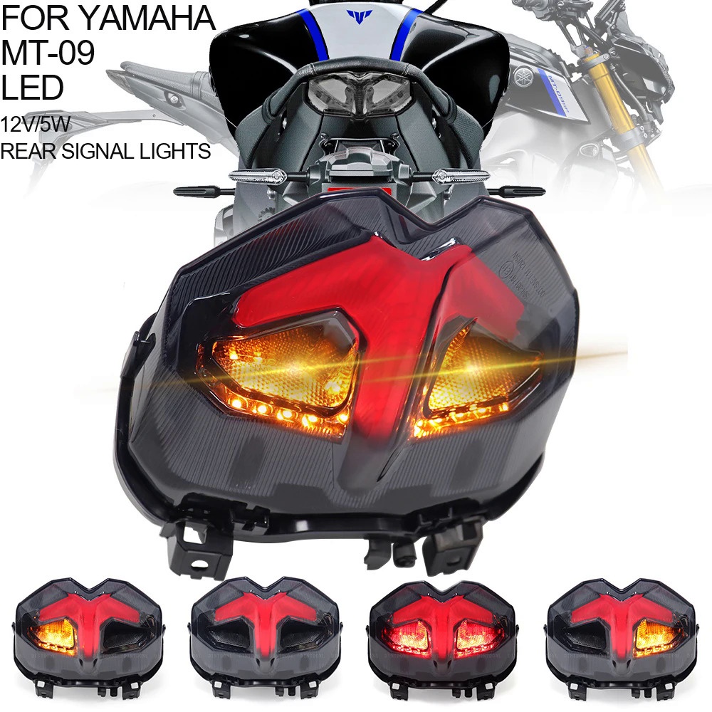 ไฟท้ายรถจักรยานยนต์ LED MT09 FZ09 MT-09 SP 2021 2022 อุปกรณ์เสริม สําหรับ YAMAHA MT-09 MT FZ 09 ...