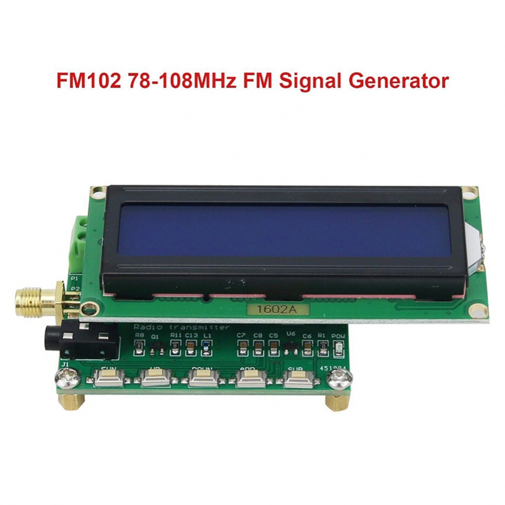 เครื่องส่งสัญญาณ FM สเตอริโอ FM102 78108MHz FM เป็นมิตรกับผู้ใช้ | Shopee Thailand