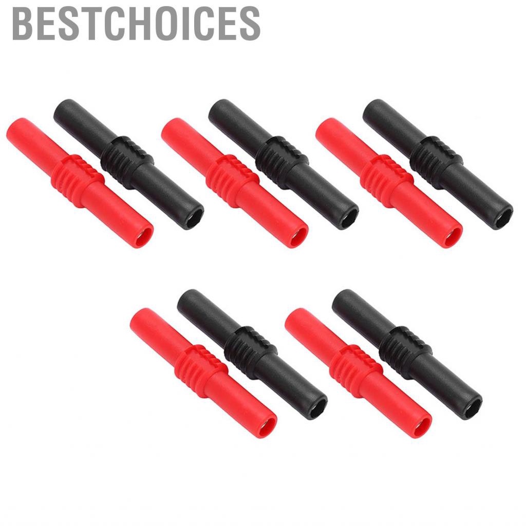 Bestchoices 10Pcs Banana Plug Coupler U22 4mm PVC Extender Adapter for ...