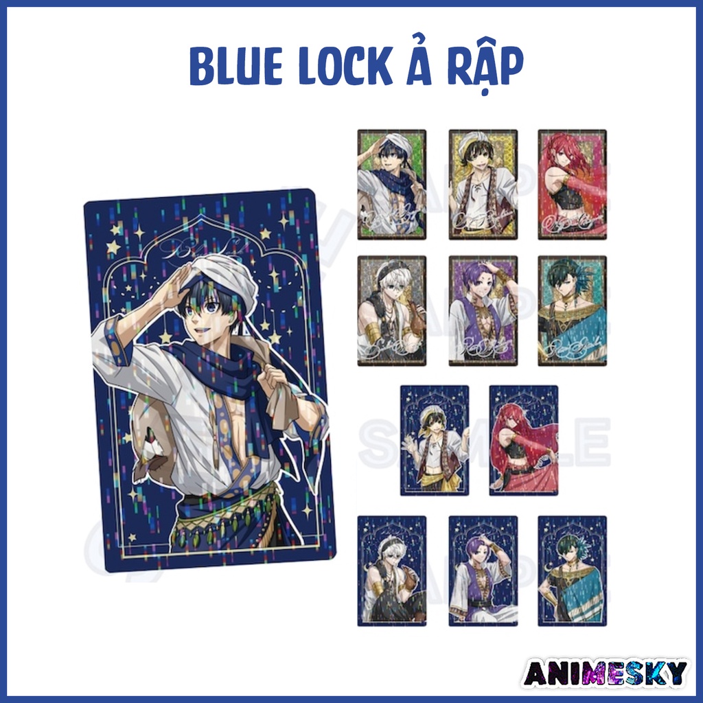 แพ ็ คการ ์ ดบทความ Arab Blue Lock ของแท ้ - การ ์ ด Blue Lock | Shopee ...