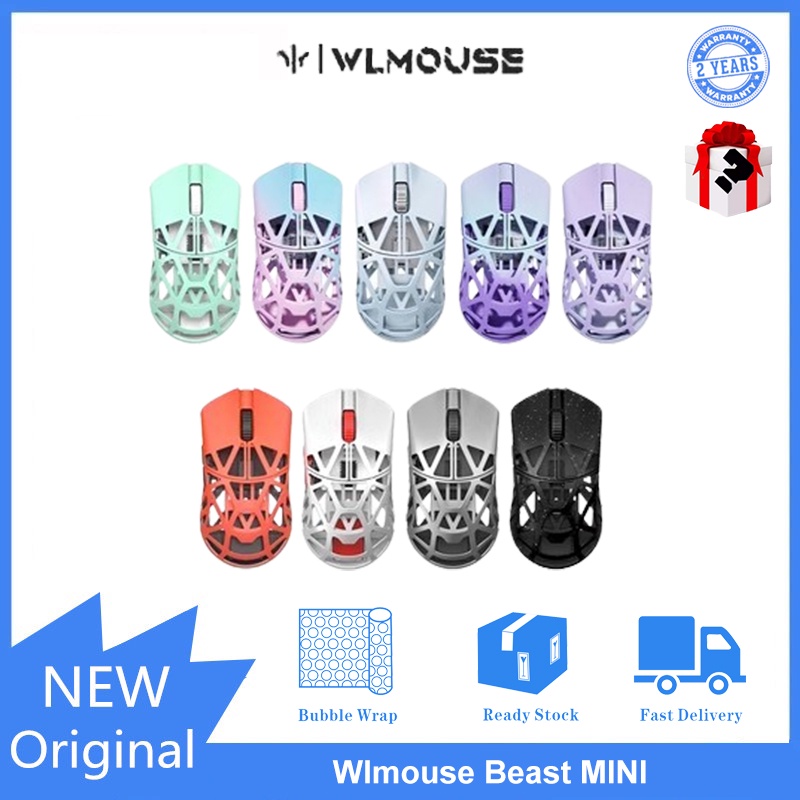 Wlmouse Beast MINI เมาส์เกมมิ่ง แมกนีเซียมอัลลอย น้ําหนักเบา | Shopee Thailand