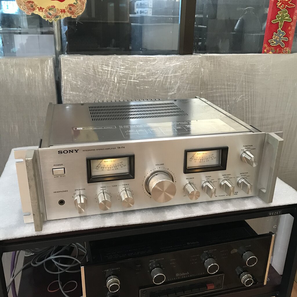 Integrated Amp ยี่ห้อ Sony รุ่น TA-F4 (Made in Japan) | Shopee Thailand