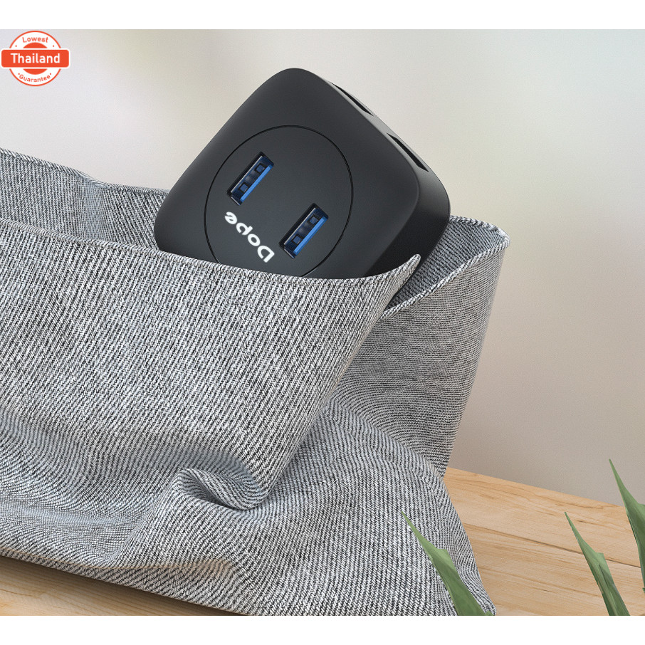 Dope Hub USB 3.0 4 Port input ได้ทั้ง USB 3.0 และ Ttpe C DP- 7828 ...