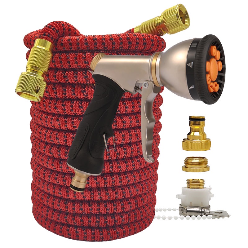 Expandable High Pressure Garden Hose 25-100FT Magic Flexible House ...