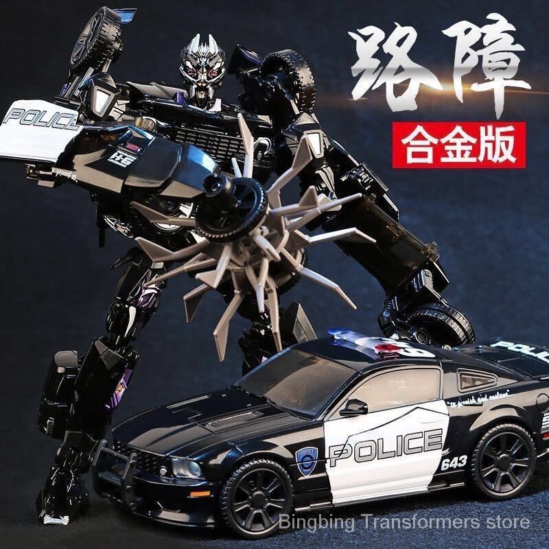 [Spot] deformed toy 5 movie version roadblock XP15 police car alloy ...