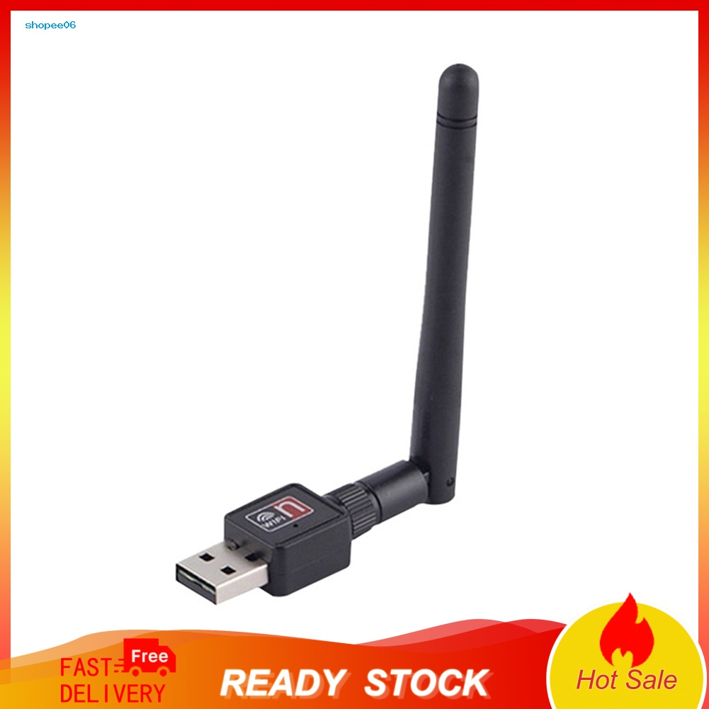 Setn อะแดปเตอร์รับสัญญาณเครือข่ายไร้สาย LAN USB 150Mbps | Shopee Thailand