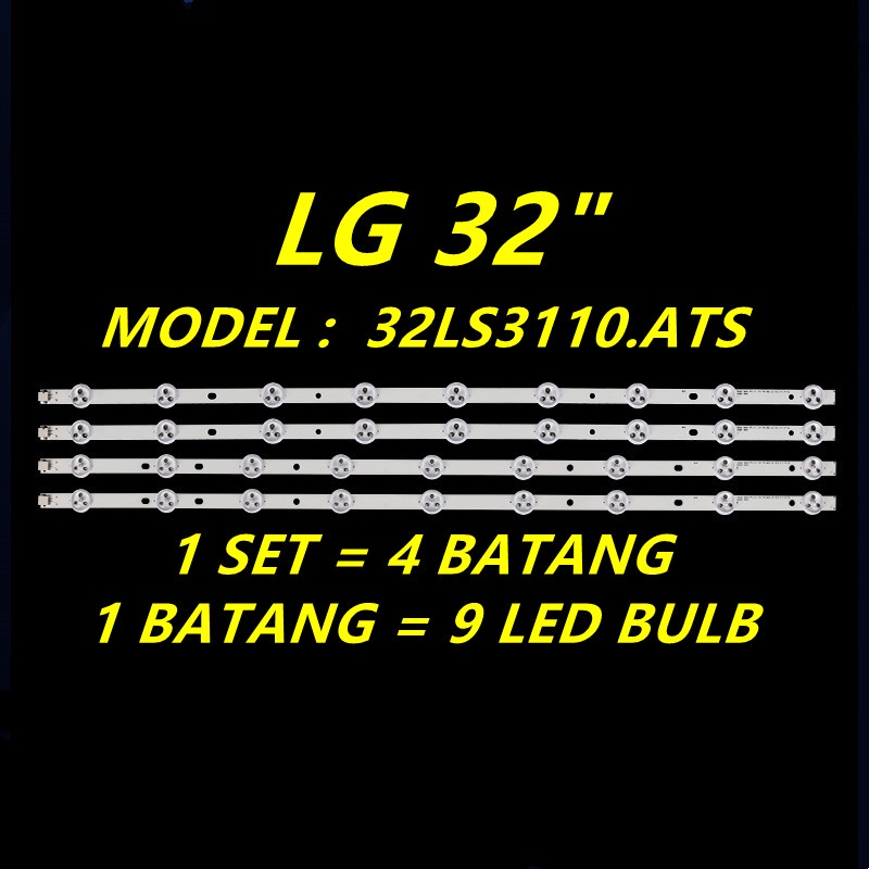 ใหม่ วงจรรวม 32LS3110. 4 ชิ้นต่อชุดAts LG ไฟแบ็คไลท์ทีวี led 32 นิ้ว ...