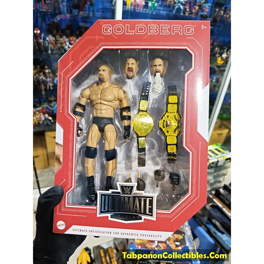 [2022.10] WWE Ultimate Edition Goldberg Fan Takeover Action Figure ...