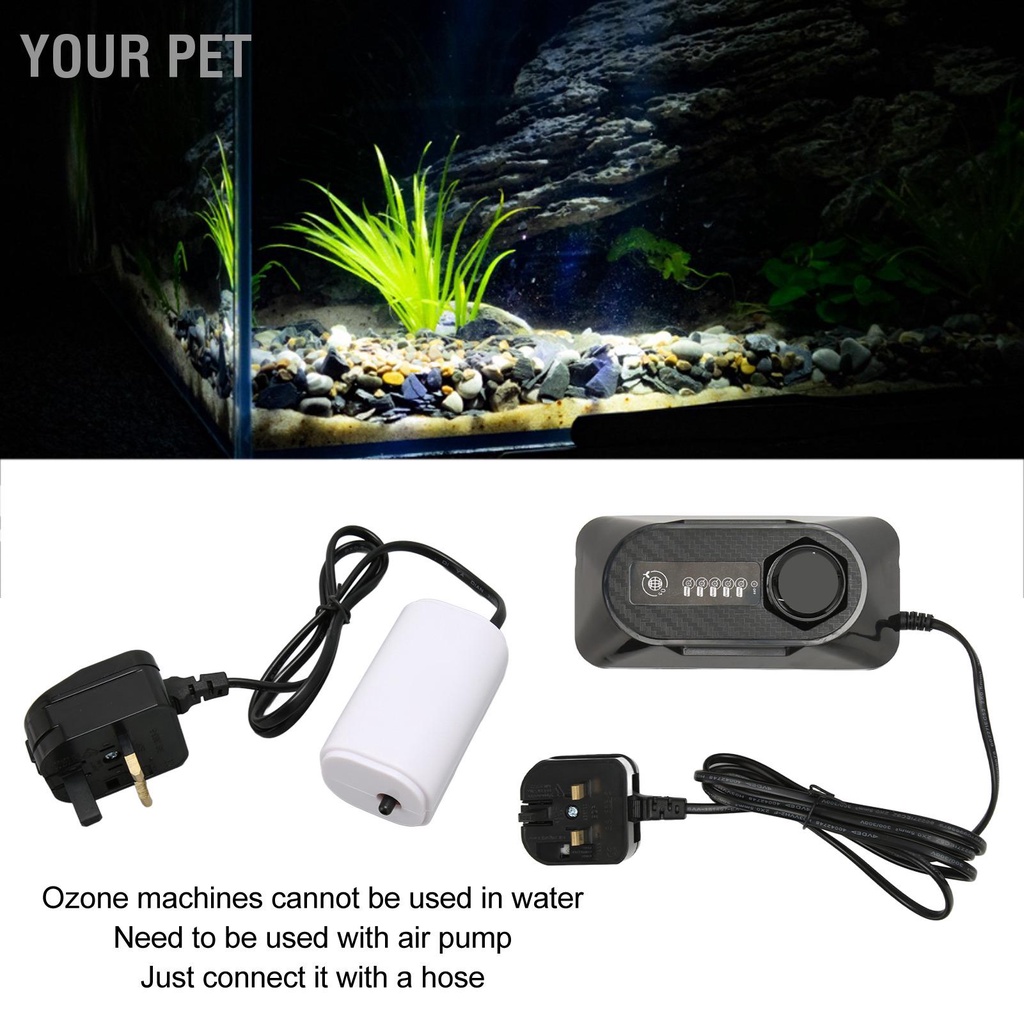 Your Pet Aquarium Ozone Generator ปรับถังปลา Ozonizer สำหรับทำน้ำให้ ...
