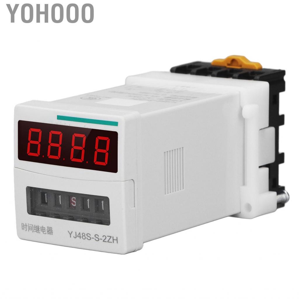 Yohooo Digital Programmable Time Delay Relay Interference 0.1S To 99h ...