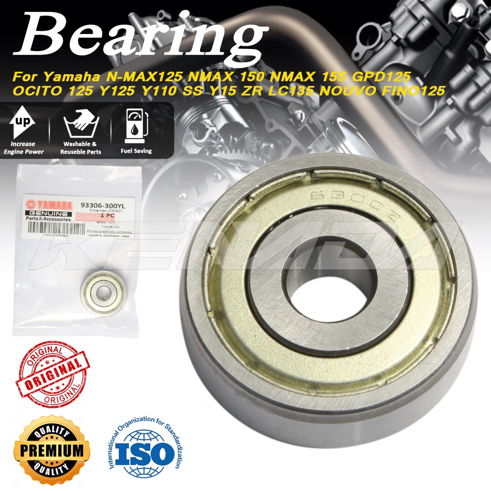 ตลับลูกปืนล้อหน้า สําหรับ N-MAX125 NMAX 150 NMAX 155 GPD125 OCITO 125 ...