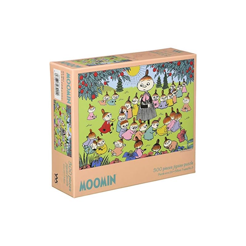 300 pieces jigsaw puzzle MOOMIN Little Mii's siblings (26x38cm ...