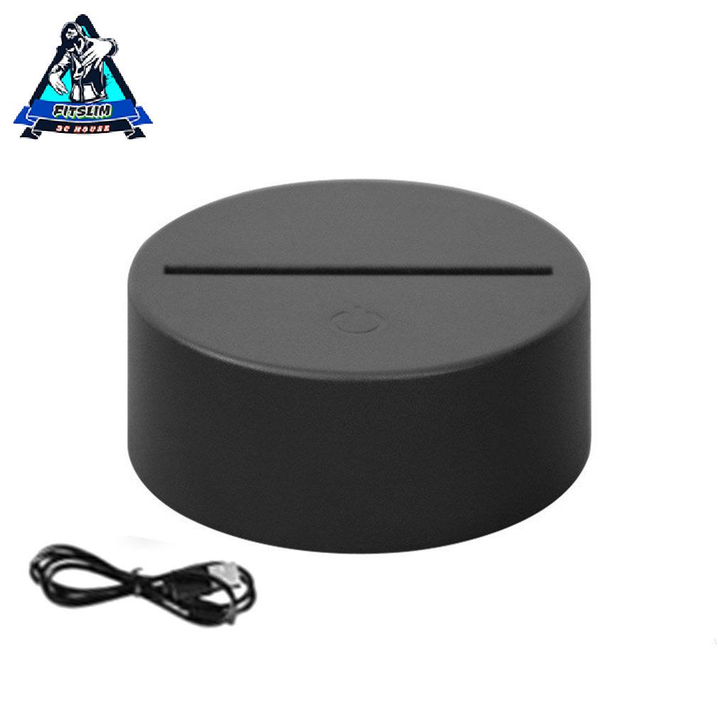 Night Light Base Touch Bases Acrylic Colorful Remote Controller ...