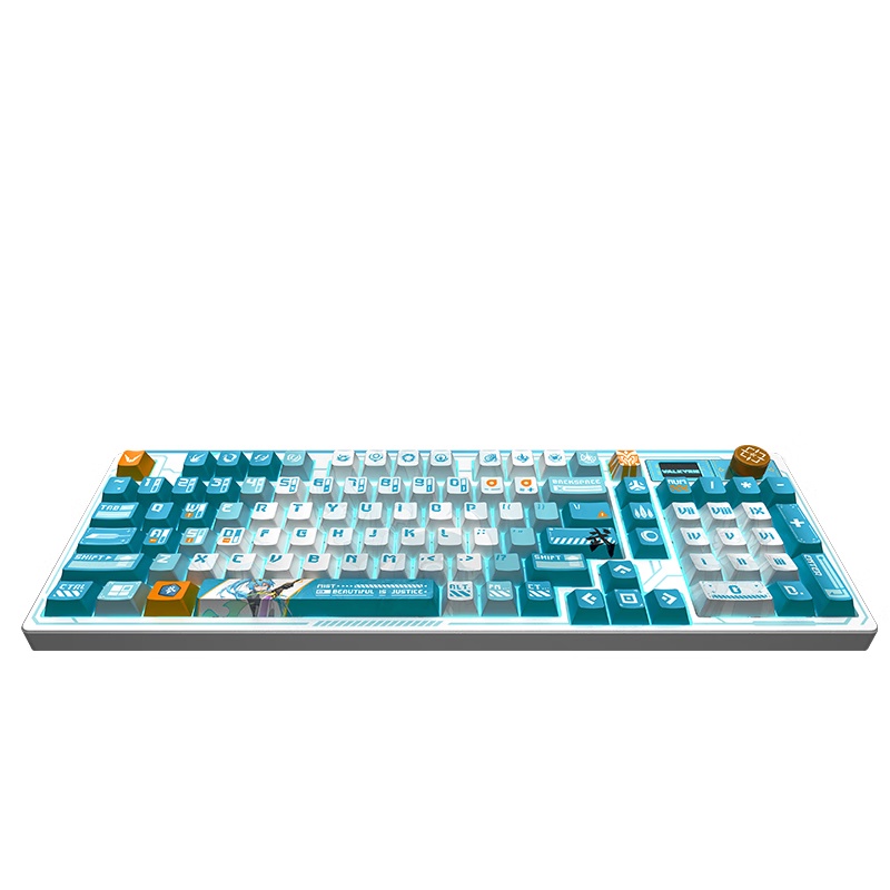 VALKYRIE VK99-Loki ที่กําหนดเองคีย์บอร์ดแบบกลไกสามโหมด 2.4G/แบบมีสาย ...