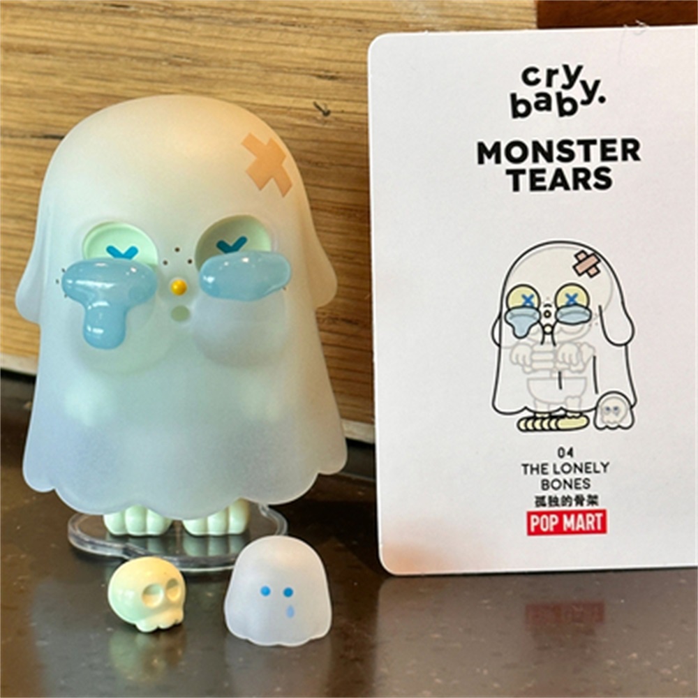 Crybaby Monster Tears Series Popmart Action Figurine ฟิกเกอร์ป๊อปมาร์ท ...