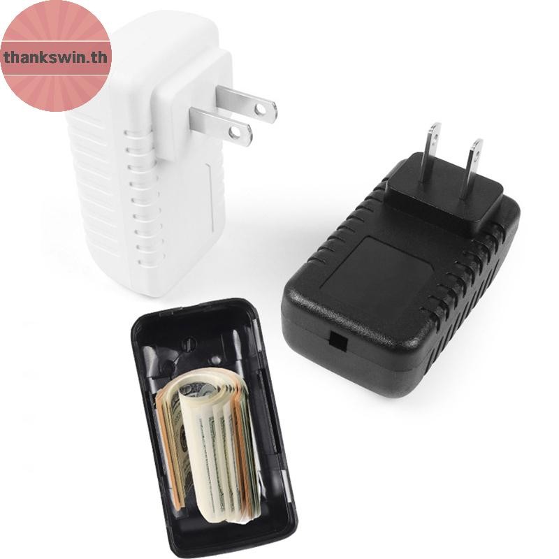 ขอบคุณ ส่วนตัวกล่องเงินปลอม Charger Plug Secret Home Diversion Stash ...