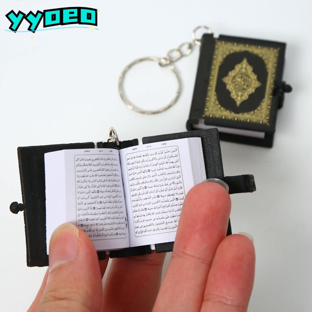 Yyoeo พวงกุญแจ Pendent, Ark Quran Book เครื่องประดับศาสนามุสลิม, แฟชั่น ...