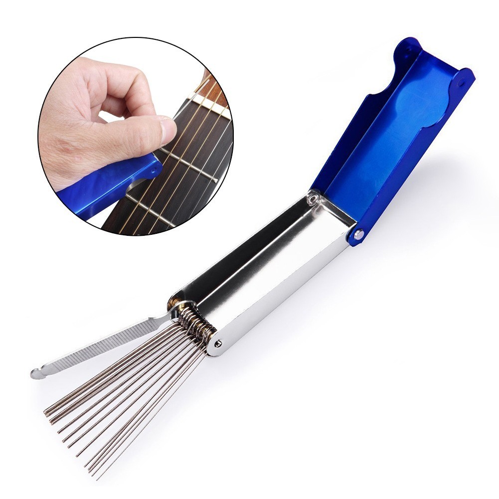 กิ๊กเกิล Guitar Nut Slotting File Saw Rods Slot Filing Set เครื่องมือ ...