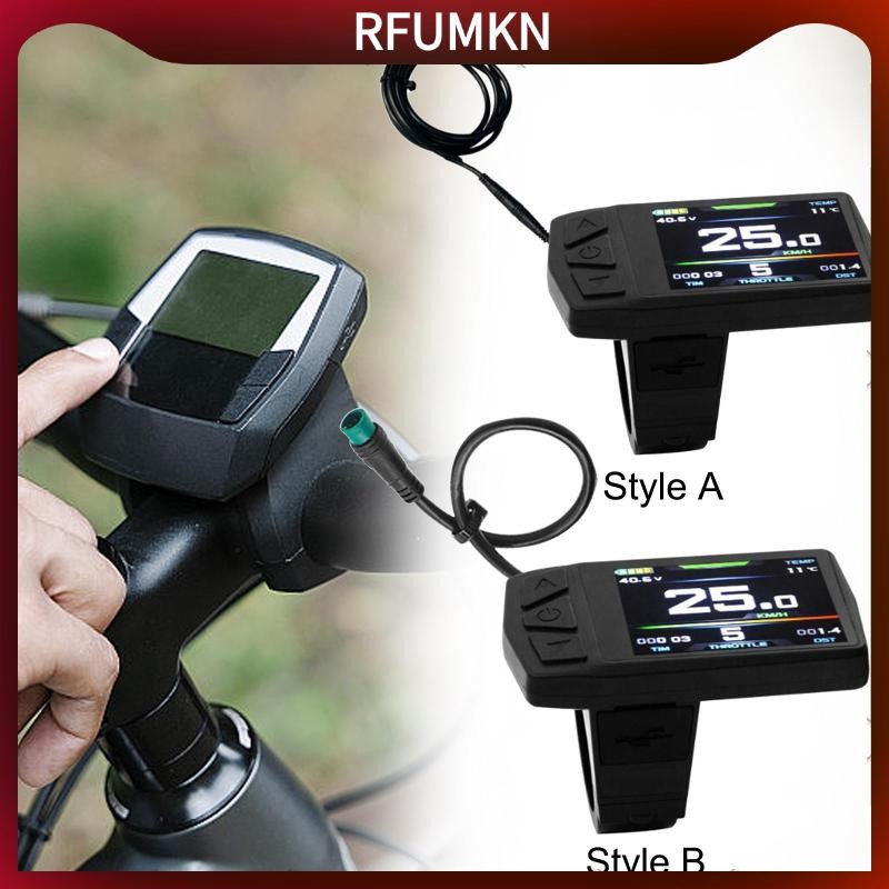 [rfumkn] หน้าจอแสดงผลพร้อม Time And Speed Metrics USB Battery Readout ...