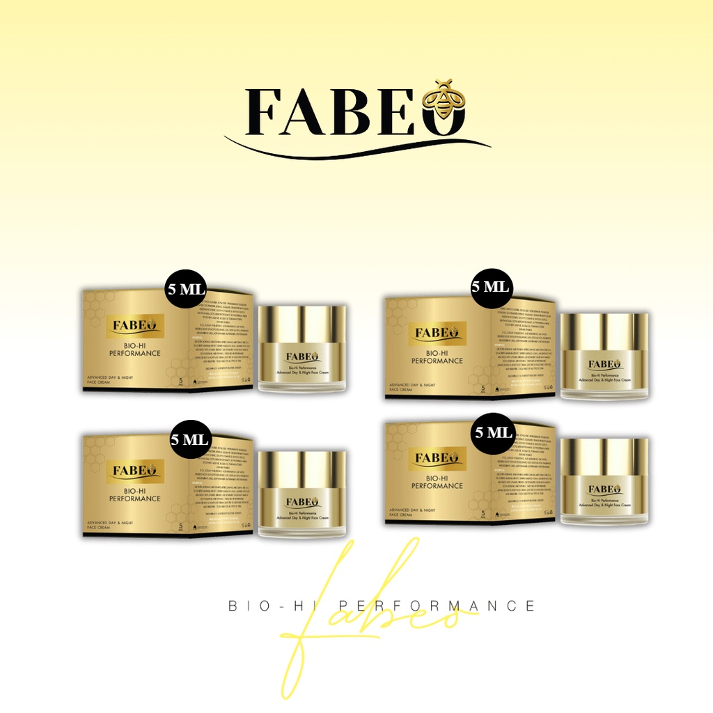 [5 ml.x 2 เเถม 2] ครีมนมผึ้งรกแกะ FABEO Bio-Hi Performance Cream ครีม ...
