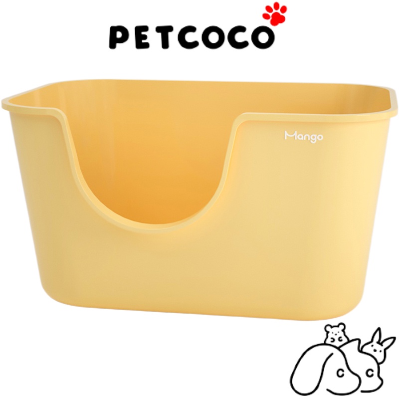 สัตว์เลี้ยง PetCoCo Mango Jumbo Cat Litter Box XXXL Super Straw Mango ...