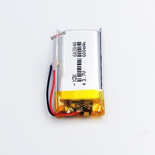 602040 แบบมีวงจร 3.7V 600mAh 802040 Battery แบตเตอรี่ | Shopee Thailand