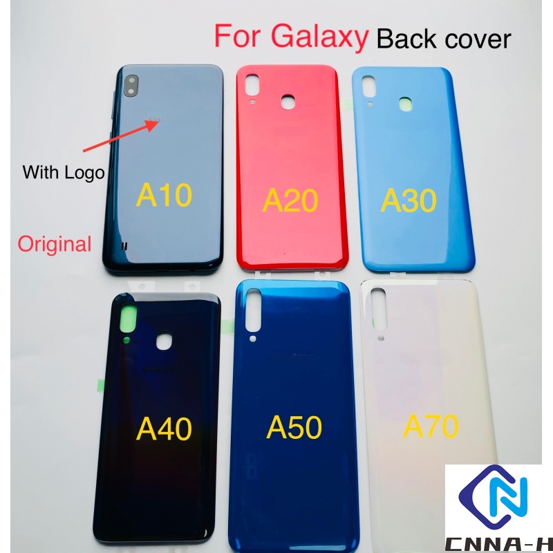 อะไหล่ฝาครอบแบตเตอรี่ แบบเปลี่ยน สําหรับ Samsung Galaxy A10 A20 A30 A40 A50 A70 2019 | Shopee ...