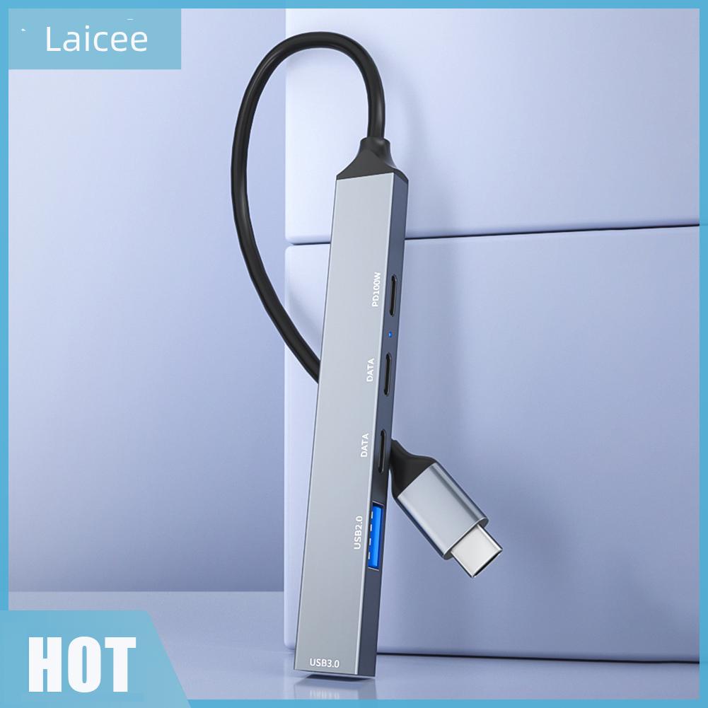 [Laicee.th] ฮับขยาย Usb 3.0 5Gbps PD 100W 5 In 1 สําหรับคอมพิวเตอร์ แล็ปท็อป | Shopee Thailand