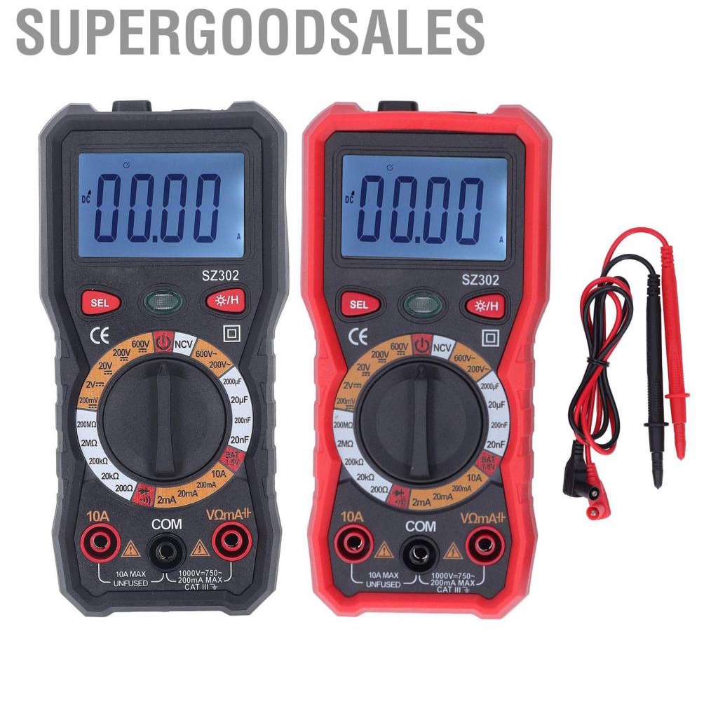 Supergoodsales Digital Multimeter Backlight High Accuracy Automatic ...