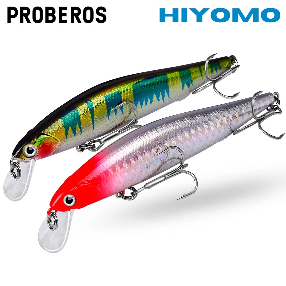 Proberos 1pcs ช้า Sinking Minnow 5g-7g-10g-14.5g Trolling ตกปลาเหยื่อ ...