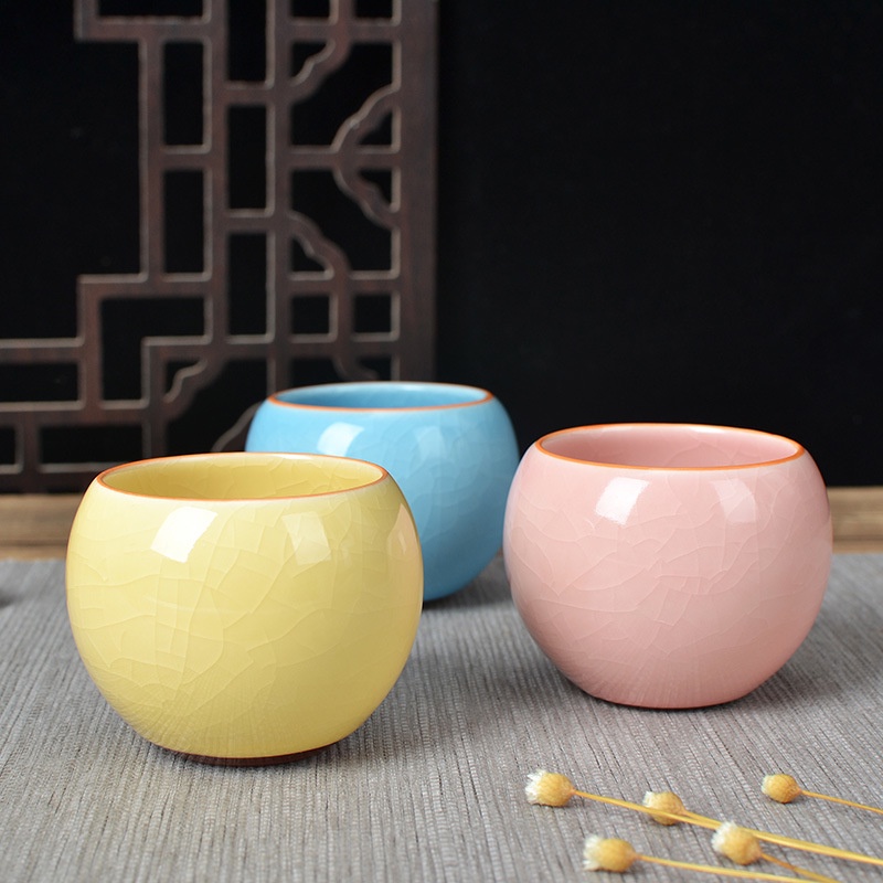 เตาเผาเซรามิก Chameleon Egg Cup Ge Kiln Master Cup ถ้วยชาชามชาเซรามิค ...