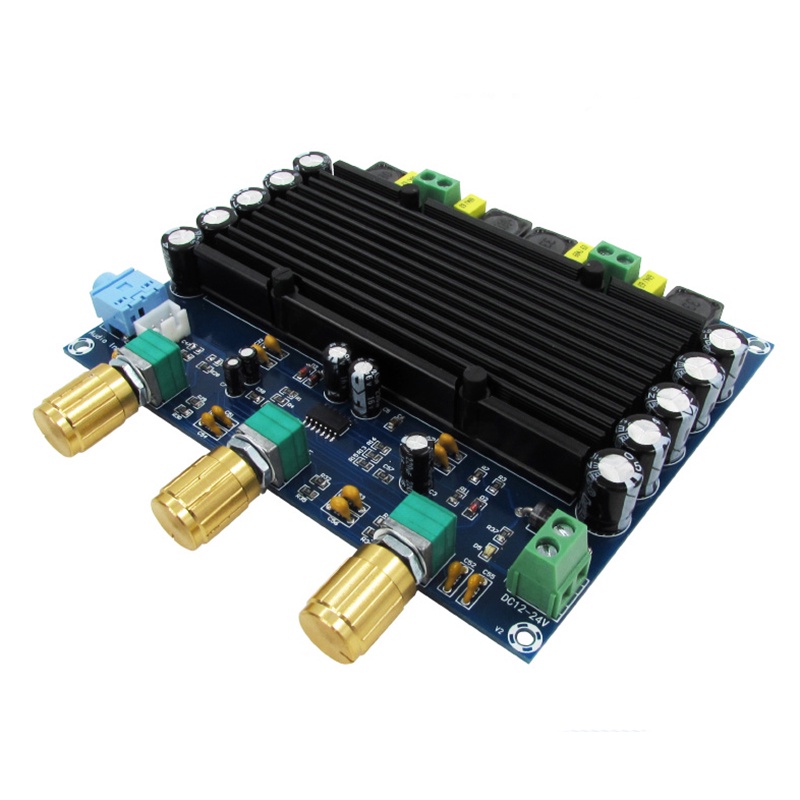 Xh-m549 2 ช่อง 150W บอร์ดขยายเสียงดิจิตอล TPA3116D2 โมดูลเครื่องขยาย ...