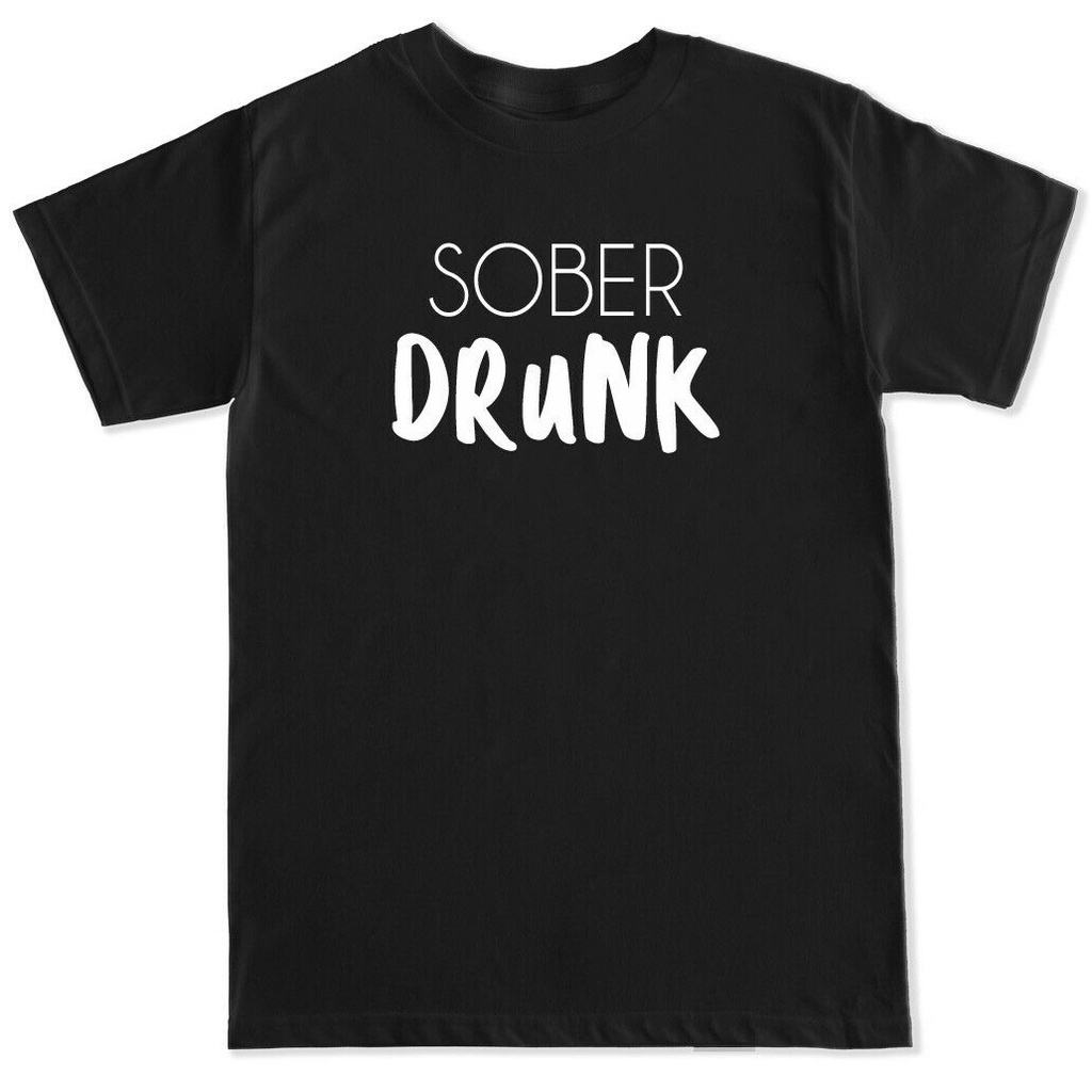 ยินดีต้อนรับ a [พร้อมส่ง] เสื้อยืดลําลอง แขนสั้น คอกลม พิมพ์ลาย Sober ...