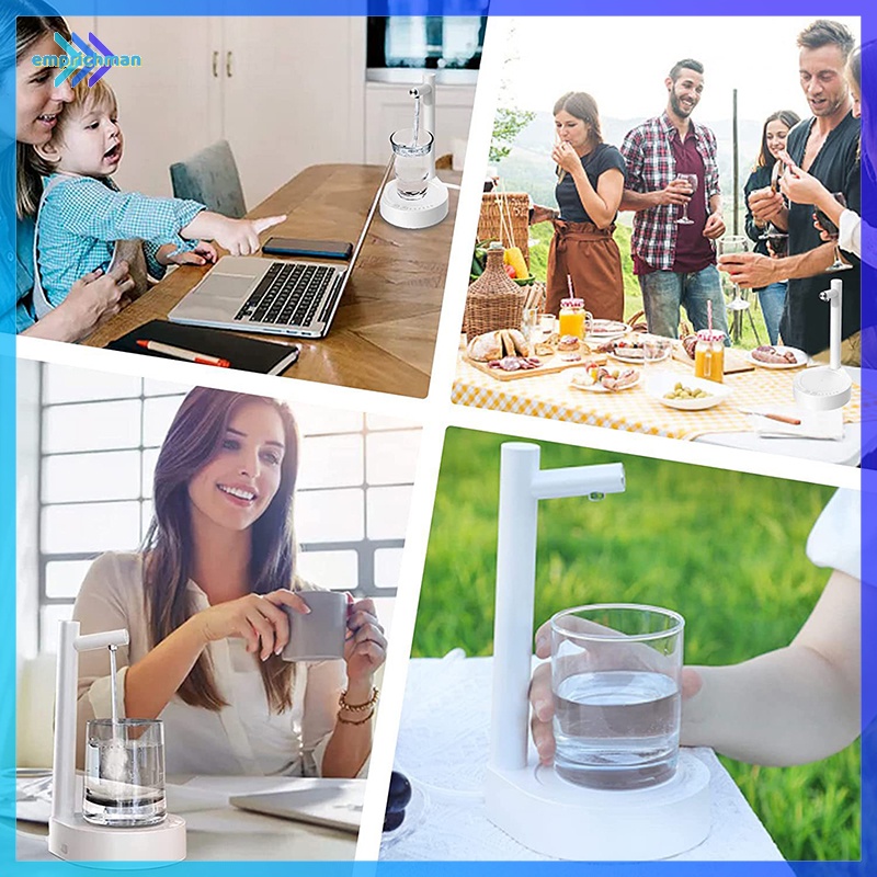 Epmn> ใหม่ เครื่องจ่ายน้ําไฟฟ้าอัตโนมัติ 7 ระดับ ชาร์จ USB สําหรับขวด ...