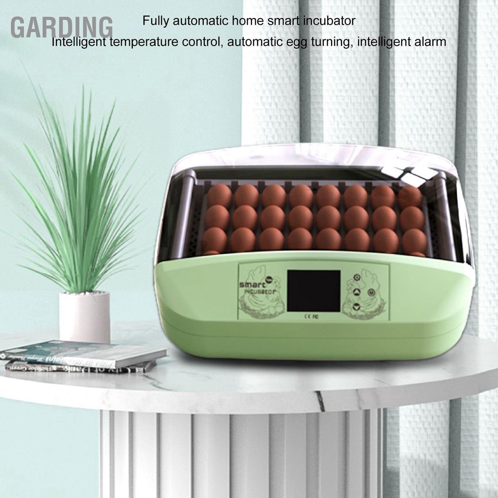 Garding 32 Eggs Egg Incubator with LCD Display 80W Automatic Turning ...