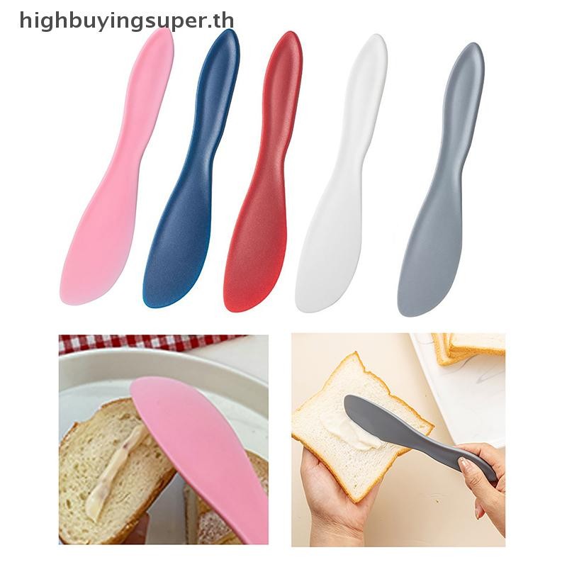 Hrth ห้องครัวพลาสติกไม้พายทําอาหารแป้ง Scraper ครีมเนย Smoother ความ ...