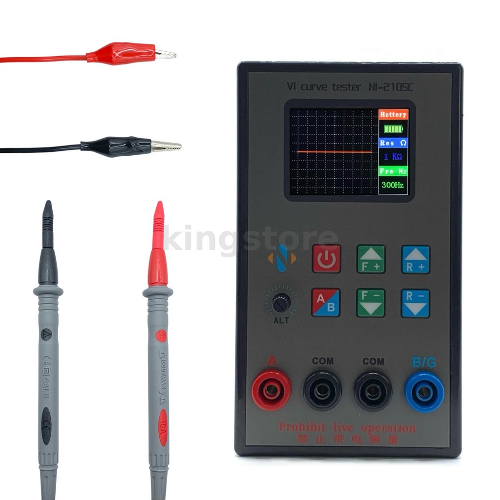 Dual Channel Analog Signal Analyzer ASA VI Curve Tester 4V ปรับความ ...