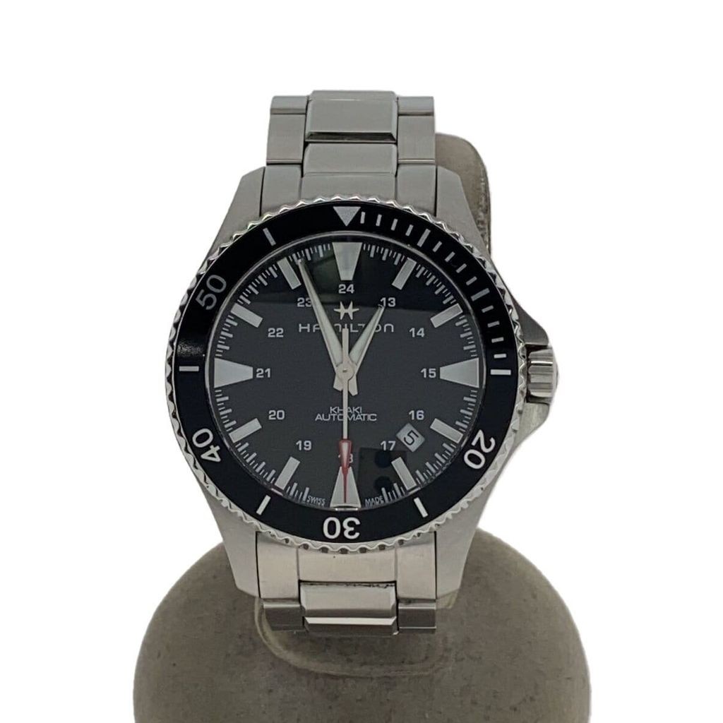 Hamilton(Lam Ben) Hamilton นาฬิกาผู้ชาย Scuba Date Analog Stainless ...