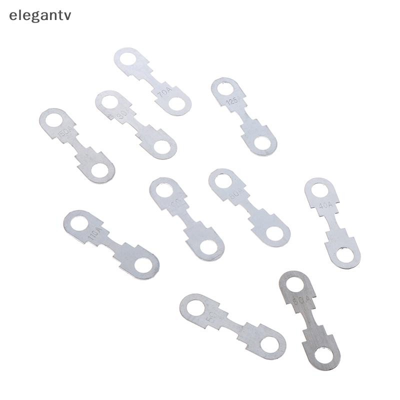 Egn 10 ชิ้น 30A-150A 32VDC รถยนต์แบนสังกะสีแผ่นฟิวส์ขนาดเล็กแผ่นสําหรับ ...