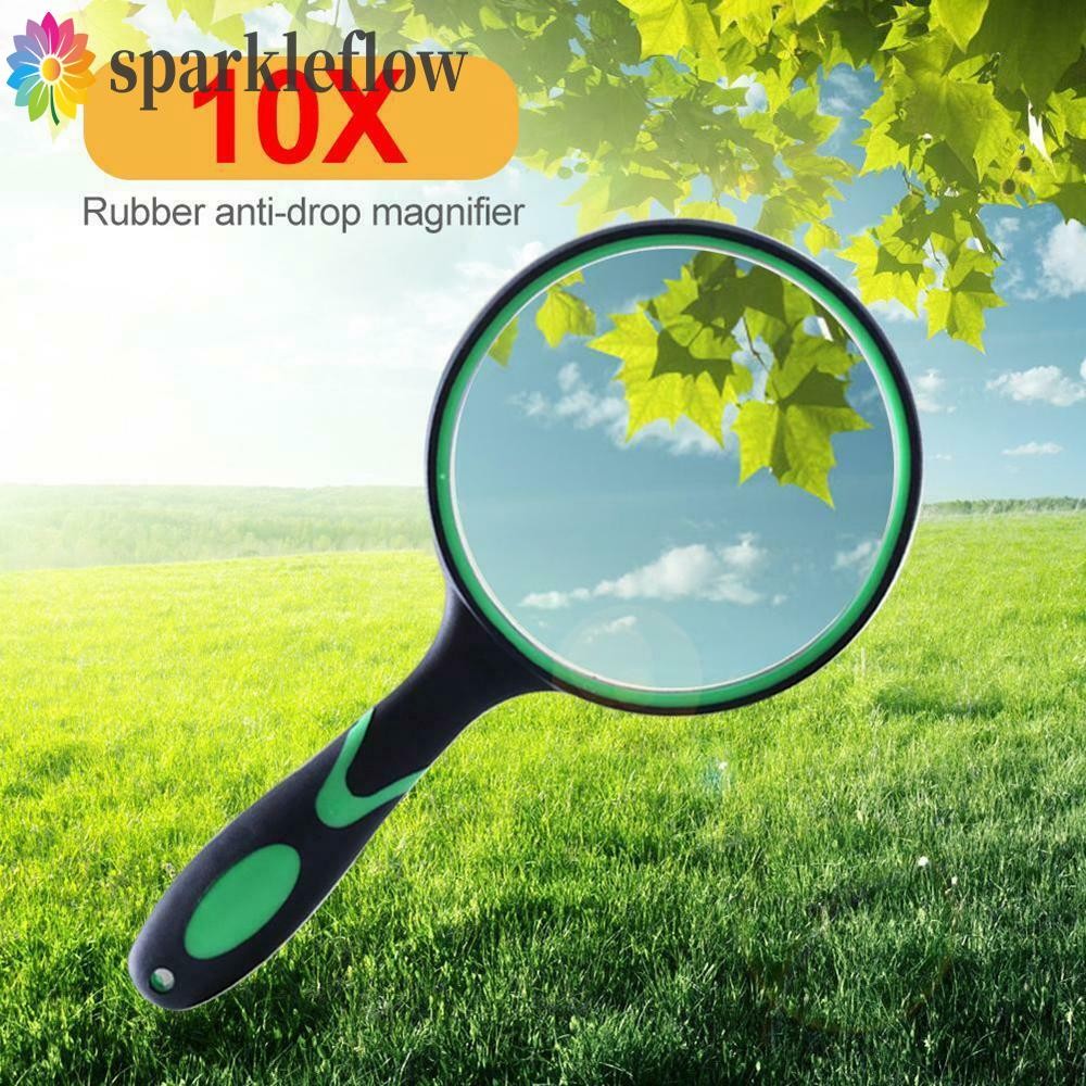 Sparkleflow แว่นขยายเครื่องประดับที่มีประโยชน์แบบพกพาใช้งานง่าย 50/65/75/90/100 มม.Loupe ...