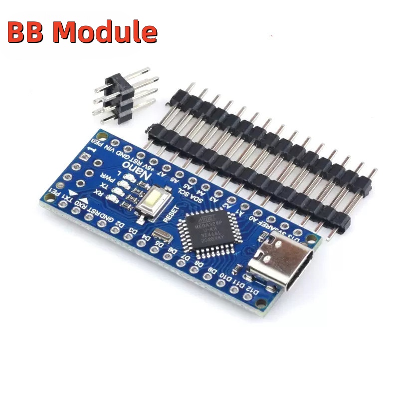 โปรโมชั่น บอร์ดโมดูลควบคุม PCB สําหรับ arduino Nano 3.0 Atmega328 USB ...