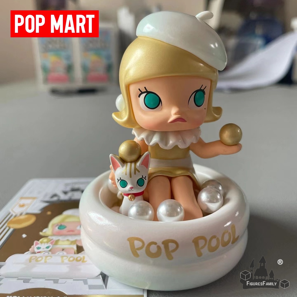 [ของแท้] โมเดลฟิกเกอร์ POPMART POP LAND Series Secret style MOLLY SKULLPANDA Hirono Blind Box ...
