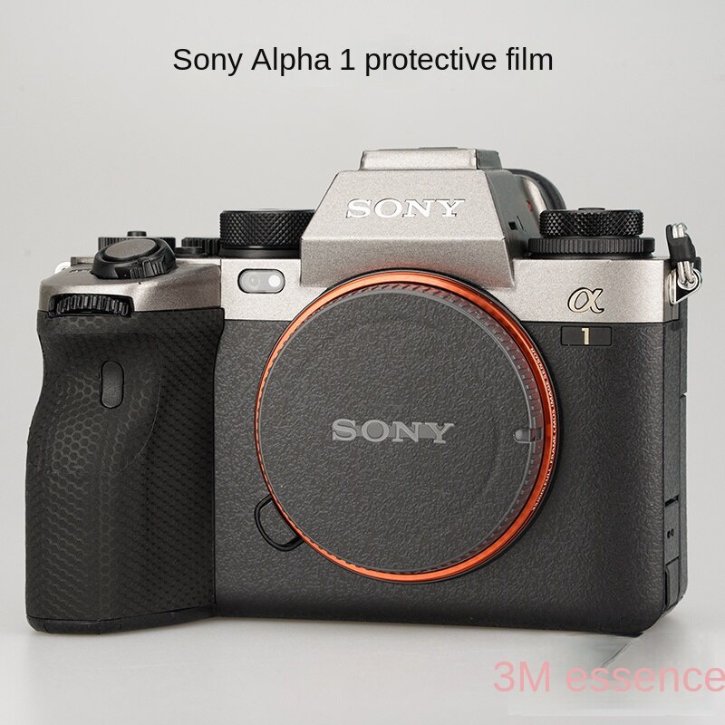 ฟิล์มสติกเกอร์คาร์บอนไฟเบอร์ ป้องกันกล้อง สําหรับ SONY A1 SONY α1 3M ...