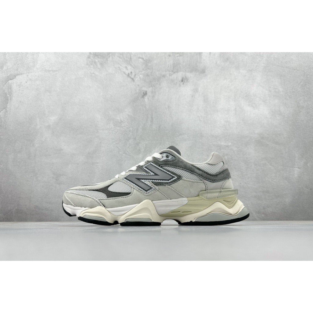 แท้% New Balance NB9060 วินเทจช็อกกันลื่นกีฬาลำลองรองเท้าวิ่งbasketball ...