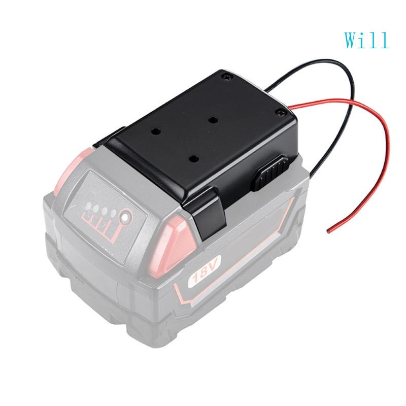 Will อะแดปเตอร์แปลงแบตเตอรี่ลิเธียมไอออนไฟฟ้า 14 4-18V กันการสึกหรอ | Shopee Thailand